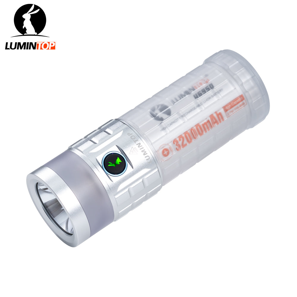 Lumintop Rainbow LED+RGB Flashlight 3000LM 46950 Battery USB-C ...